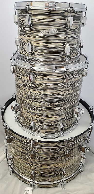 Pearl President Deluxe Desert Ripple 3pc Shell Pack 24x14, | Reverb
