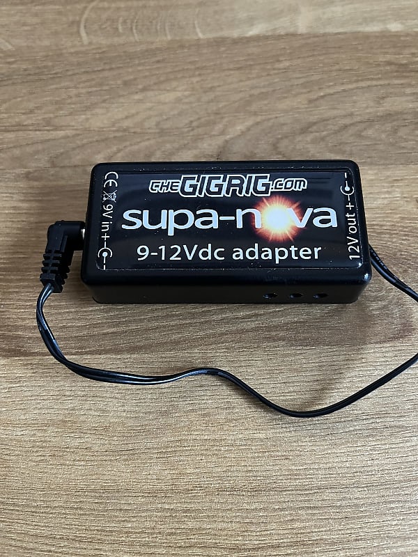 The GigRig Supa-Nova 9VDC to 12VDC High Current Adapter | Reverb UK