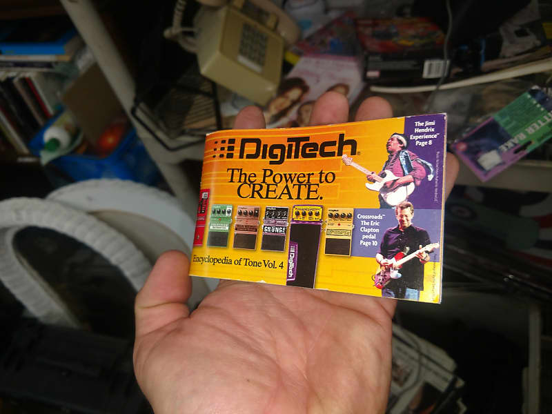 DigiTech Encyclopedia of Tone Vol. 4 Effect Pedal Booklet | Reverb