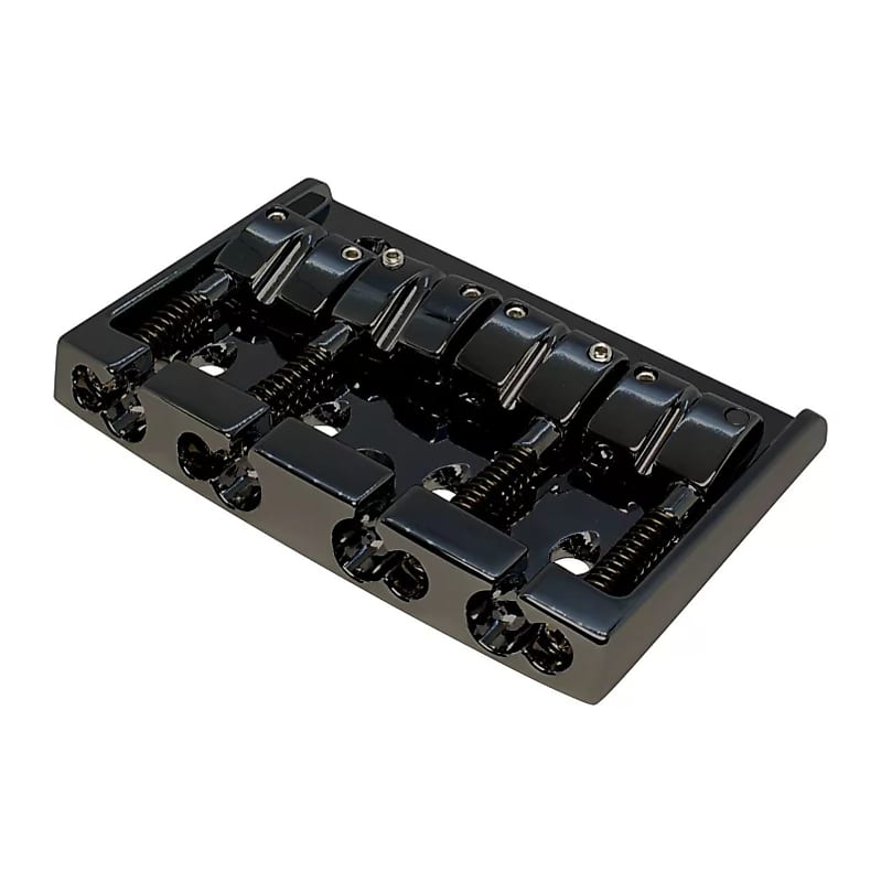 GOTOH 404BO-4 4-String Bass Bridge w/ Brass Saddles - Black | Reverb