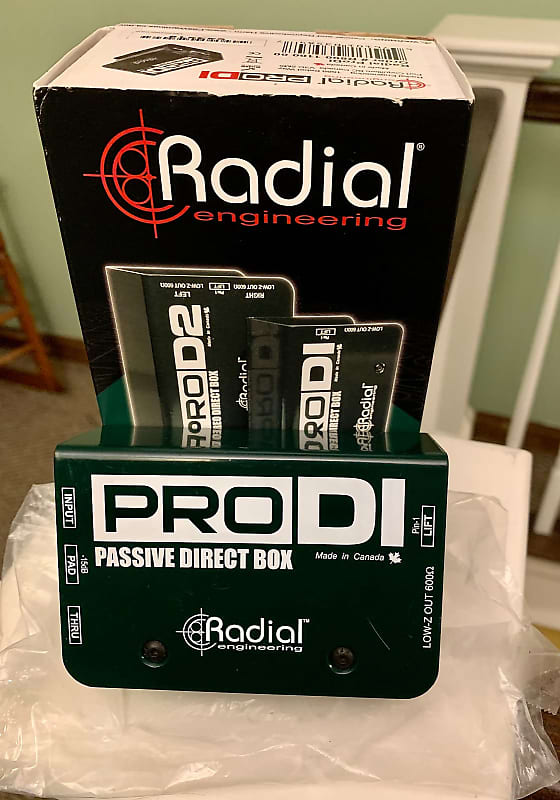 Radial Pro-DI Box Passive Direct Box | Reverb
