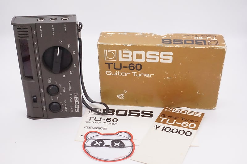 Boss TU-60 Guitar Tuner w/Original Box | Fast Shipping! | Reverb