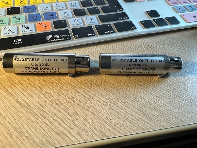 Crane Song Avocet 6 to 20 db adjustable output pads, pair | Reverb