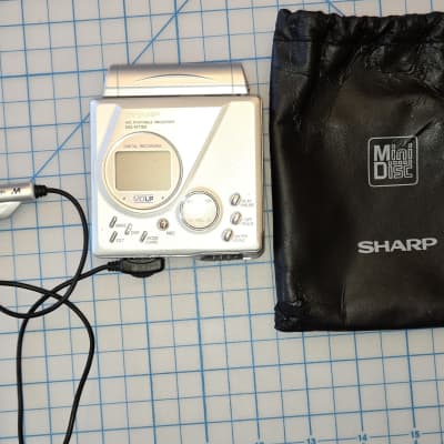 Two Sharp Mini Disc Players Sharp MS721H and Sharp MT99H | Reverb