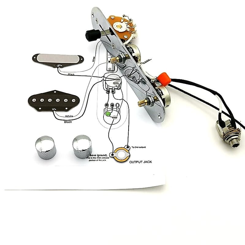 Full Alpha Size Potentiometers orange cap, TELE Guitar | Reverb Canada
