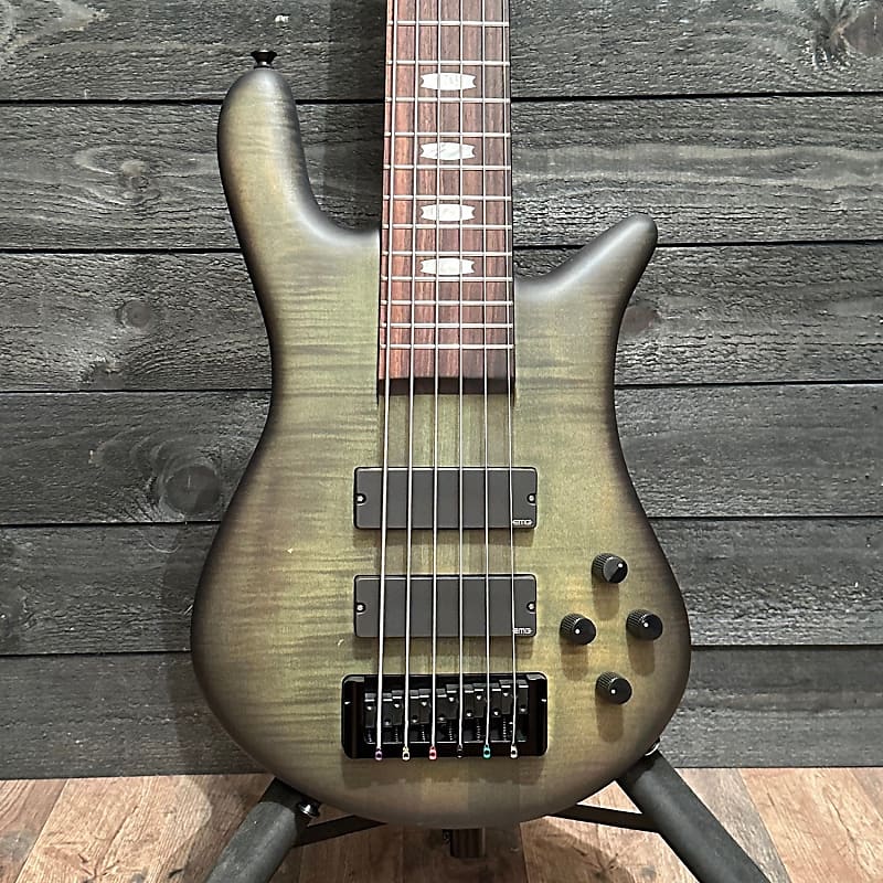 Spector Euro 6 LX 6 String Electric Bass Guitar - Haunted | Reverb
