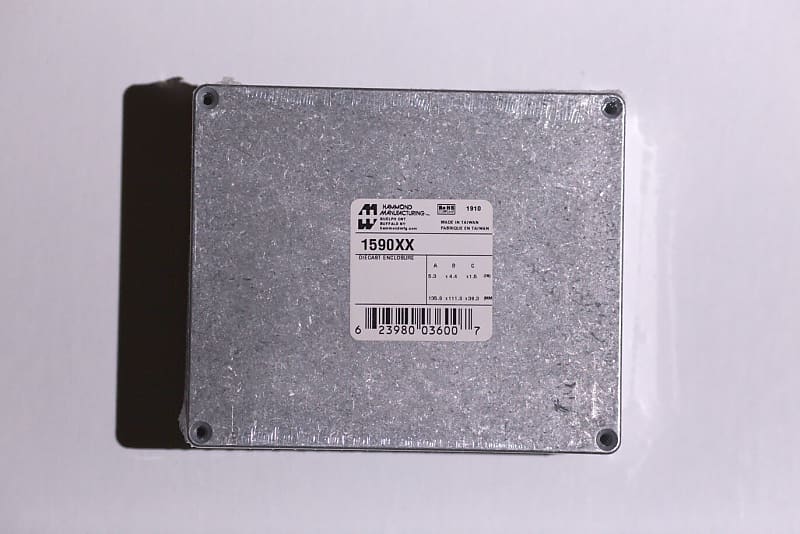 Unopened Hammond 1590XX Die-Cast Stomp Box / Pedal Enclosure | Reverb