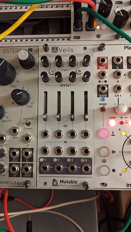 Mutable Instruments Veils v2 - 2020 - silver | Reverb