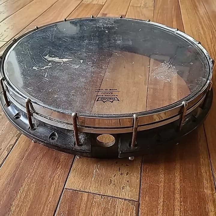 Harmony ResoTone Banjo Pot Assembly 1960's | Reverb