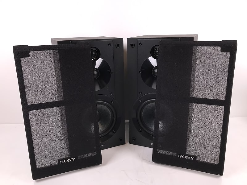 Sony SS-CS5 3 Way 3 Driver Bookshelf Speakers Speaker Pair | Reverb UK