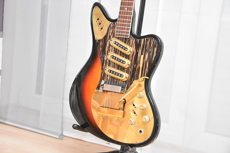 Framus Golden Strato de Luxe 5/168-54gl – 1964 German Vintage | Reverb