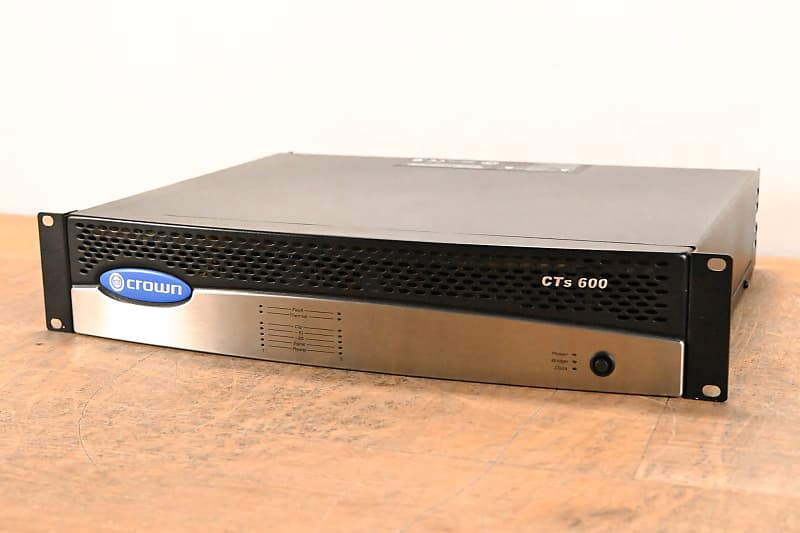 Crown CTs 600 Two-Channel 300W Power Amplifier CG01NHM | Reverb