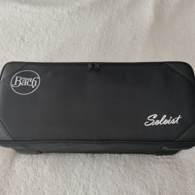 Bach Soloist TR200 Trumpet - Silver & Gold Trim w/Case | Reverb