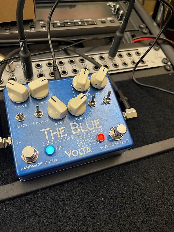 Volta Custom Electronics "The Blue" Overdrive with Boost | Reverb