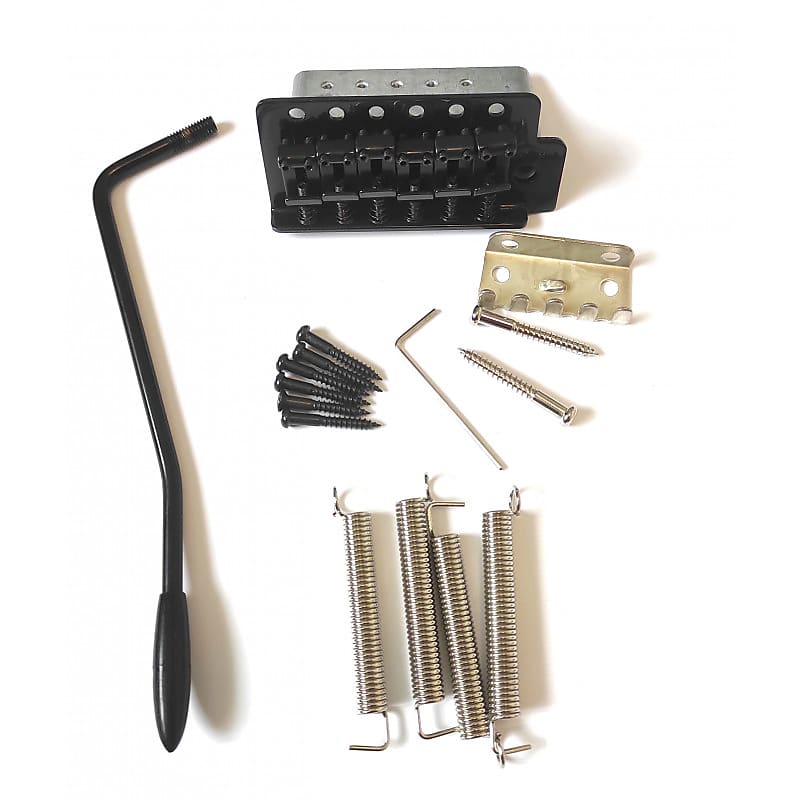 Black Strat tremolo fit Fender Vintage Standard series or | Reverb