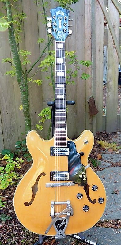 Guild Hoboken Starfire 5 1968 Blonde OHSC--stunning | Reverb