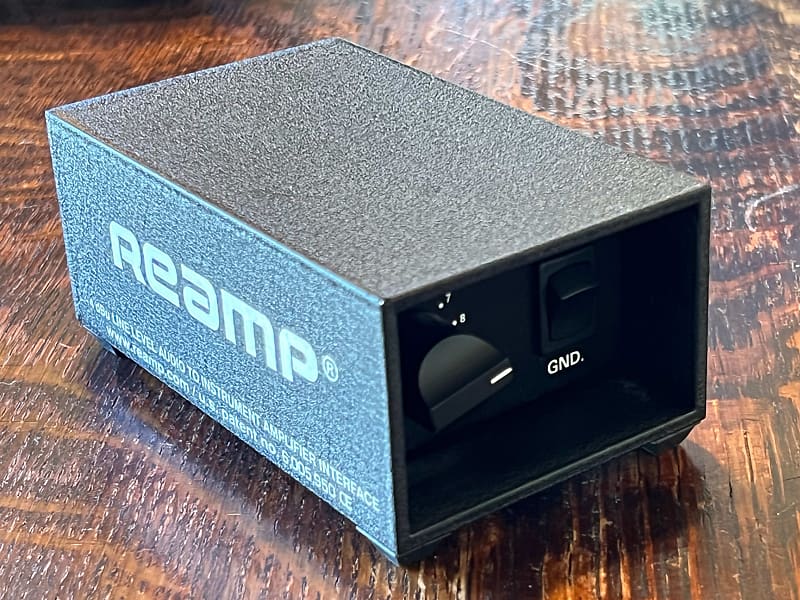 Original REAMP Pro Studio Reamping Box 1990s John Cuniberti | Reverb