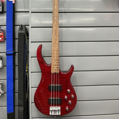 1983 USA Peavey (slant) Fury bass guitar, Natural, w/Peavey | Reverb