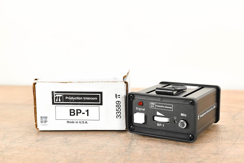 Production Intercom BP-1 Single-Circuit Headset Station | Reverb UK