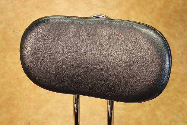 Adam Percussion Hydraulic Drum Throne w/Backrest Black | Reverb