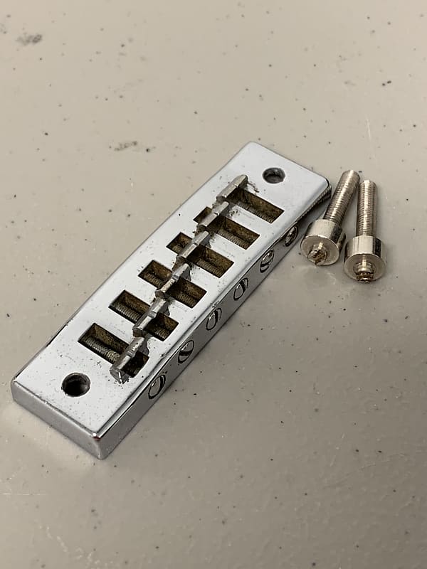 Gibson Harmonica Bridge 1970's - Chrome SG L6S Marauder 1973 | Reverb