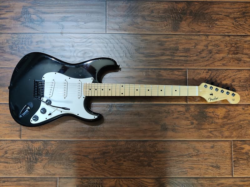 Fender/Squier/Partscaster Stratocaster 2010-2020 Black/Maple | Reverb