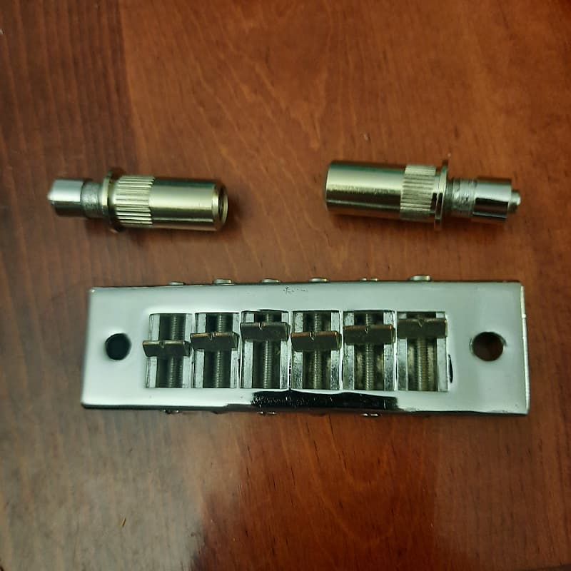 Schaller style L5.S Made in Japan Harmonica bridge 1980s - | Reverb