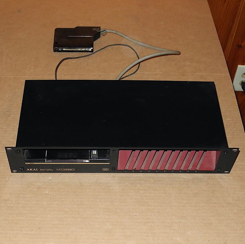 Vintage Akai MD280 Sampler Disk Drive | Reverb