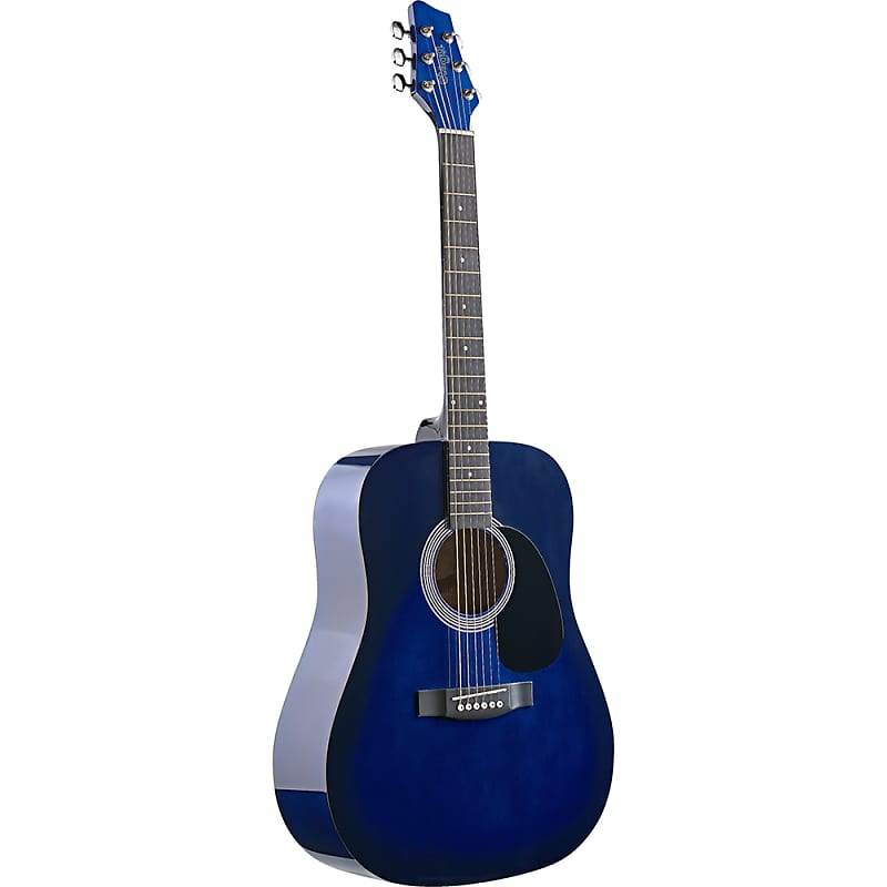 Stagg SW201BLS Dreadnought 6-String Acoustic Guitar - | Reverb