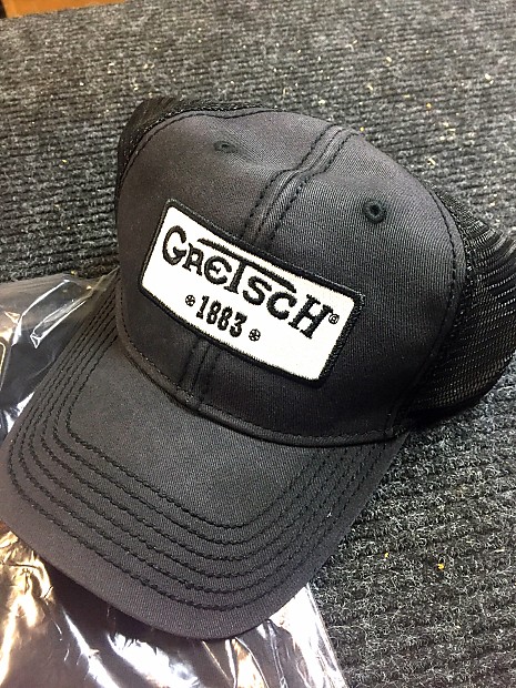 Gretsch Trucker Hat Vintage Black | Reverb