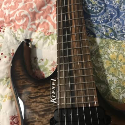 Kiesel Vader Headless 7 string with Artemis 2022 California | Reverb