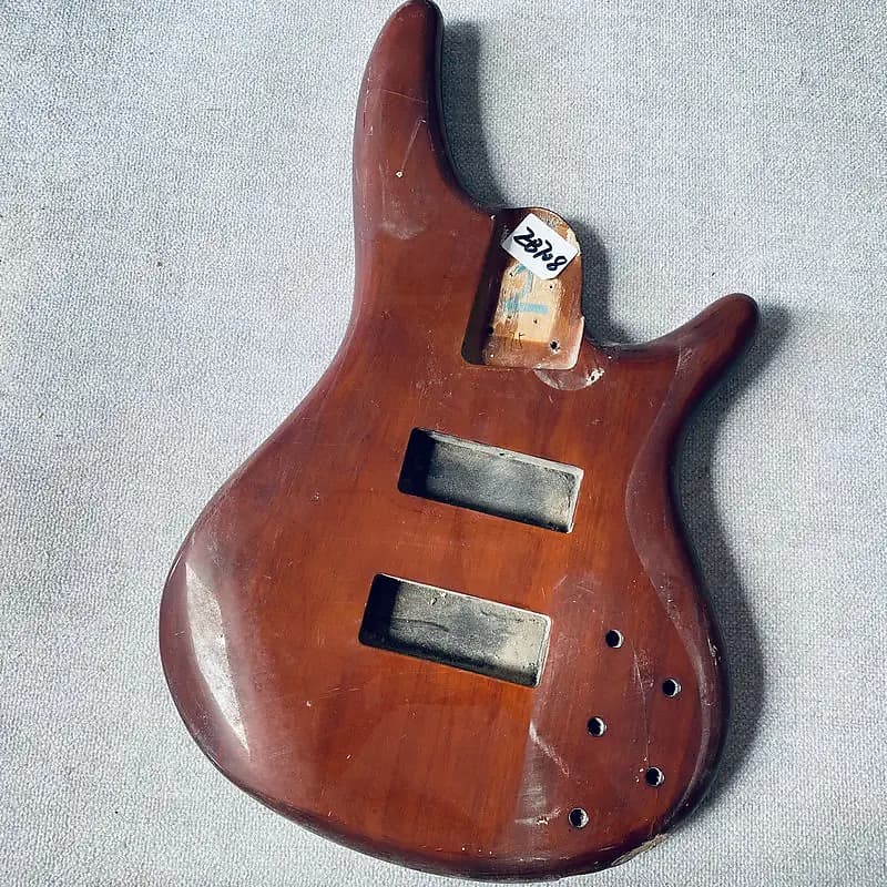 Mahogany Wood DIY Project Bass Guitar Body | Reverb