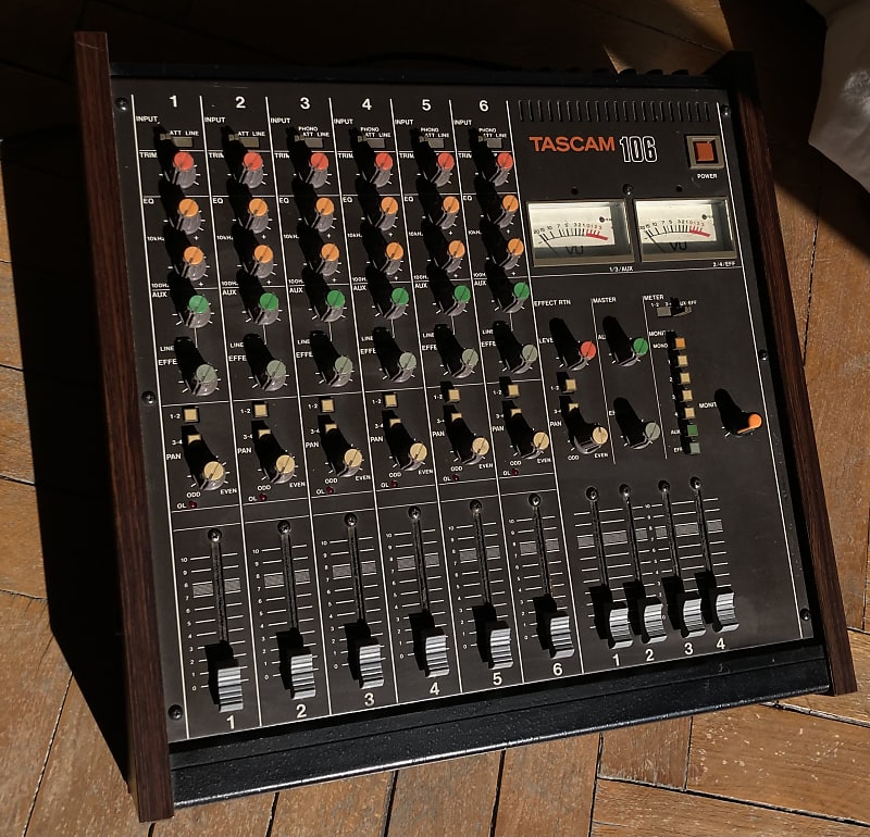 RARE Tascam Teac M 106 80s - Black | Reverb UK