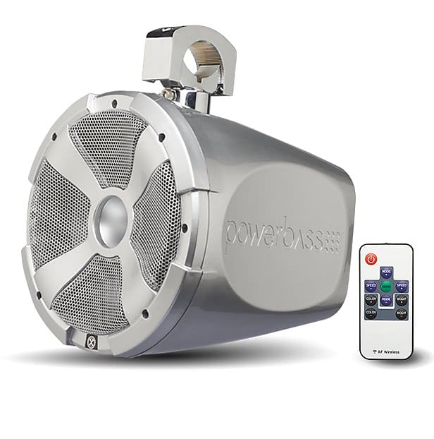 PowerBass 10" Long Range Speaker Pod with RGB Illumination - | Reverb