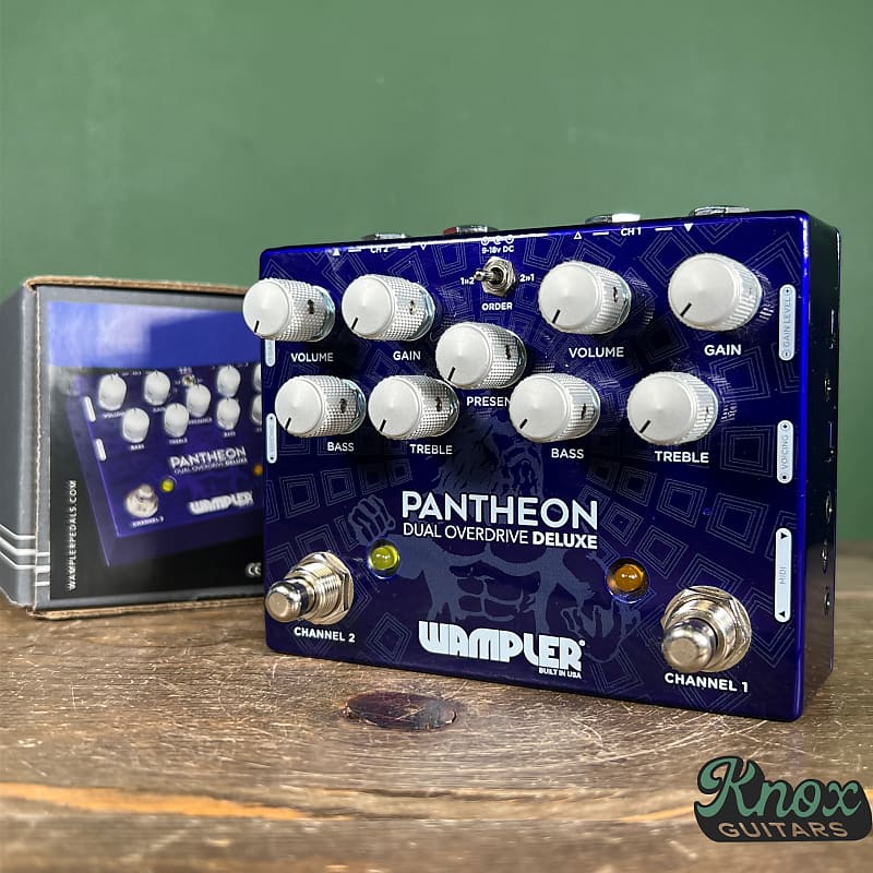 Wampler Pantheon Dual Overdrive Deluxe 2021 - Blue | Reverb