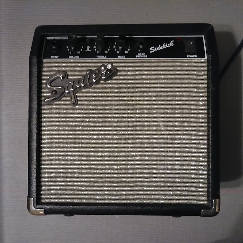 Squire Sidekick Amplifier Black/silver | Reverb