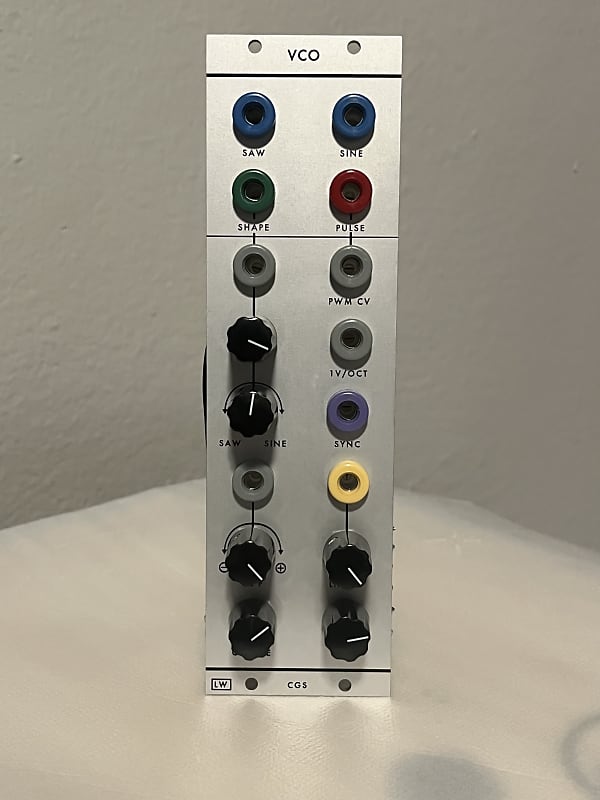 Cat Girl Synth CGS348 VCO 4U Loudest Warning Voltage | Reverb