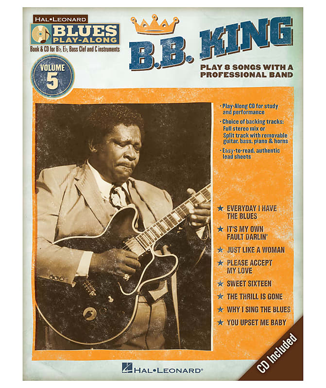 B.B. King- Blues Play-Along Volume 5 | Reverb
