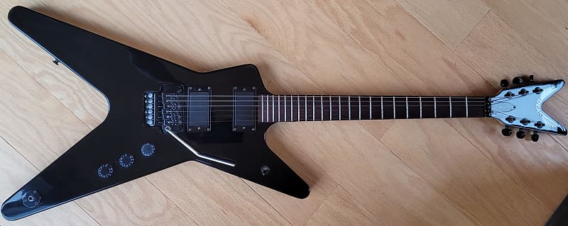 Dean ML PHANTOM NOIR XT Tremolo 2006 Black Rare Dime | Reverb