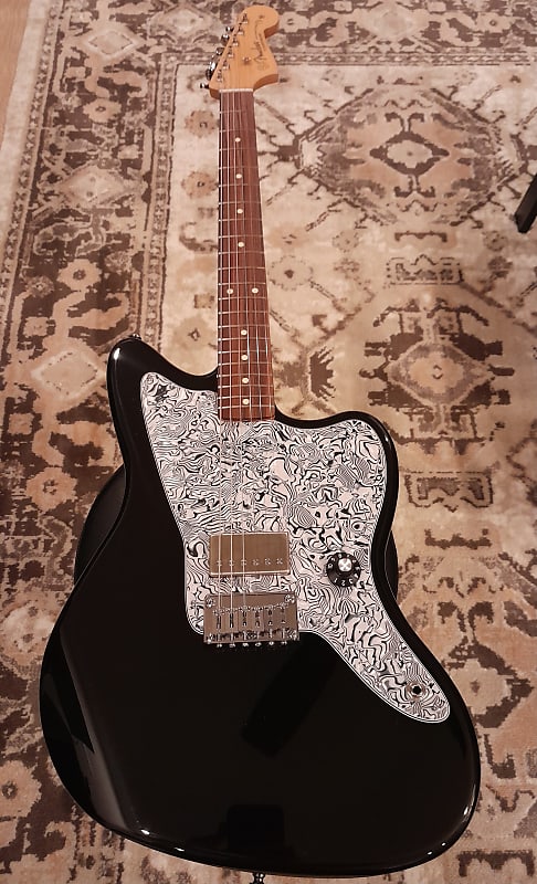 Fender Hardtail Jazzmaster(Partscaster) 2023 - Black | Reverb