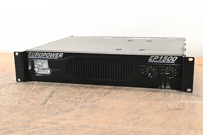 Behringer Europower EP1500 2-Channel Power Amplifier CG01GNV | Reverb