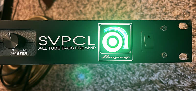 Ampeg SVPCL Rackmount Bass Preamp | Reverb