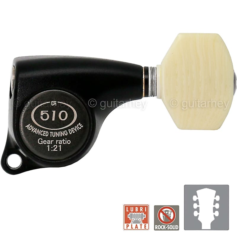 NEW Gotoh SGL510Z-M07 Set Tuners 1:21 Gear Ratio SMALL | Reverb