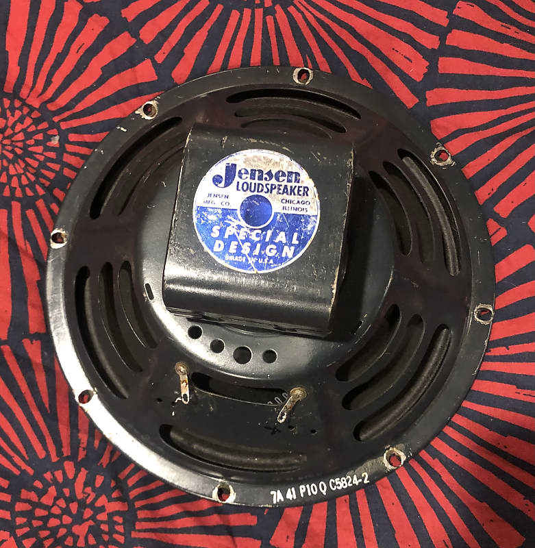 Jensen quad of P10Q 1959 Teal green | Reverb