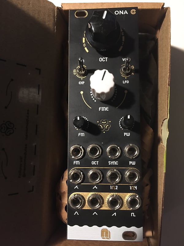 Nano Modules Ona Analogue Oscillator Black Reverb Uk