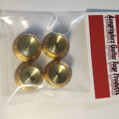 4 x Coarse Knurl 18 Tooth Import Spec Top Hat Knobs for Epi - | Reverb