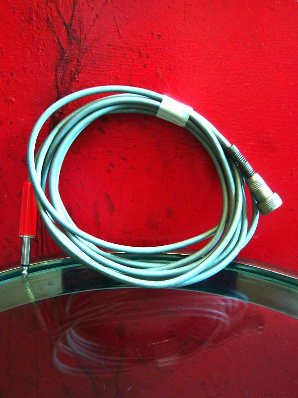 Vintage 1960's Amphenol 75-MC1F-385 Belden 8401 microphone | Reverb
