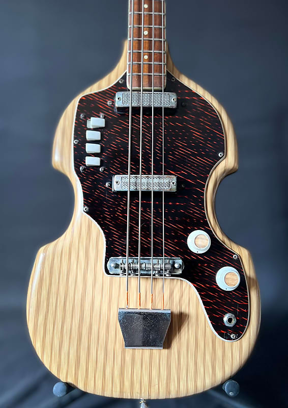 1960's Eko 1150 model violin shaped bass Made in Italy | Reverb