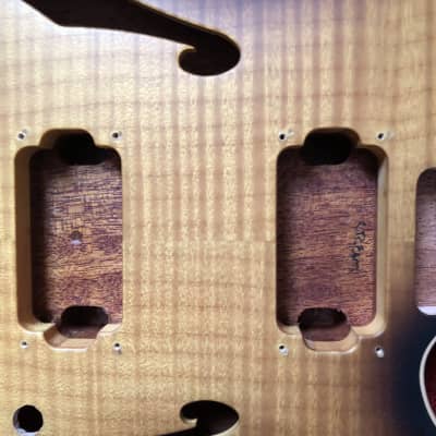 Warmoth Carved Top Telecaster Replacement Body 2021 - Tobacco | Reverb