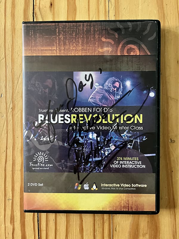 Autographed Robben Ford’s Blues Revolution Video Master Class | Reverb